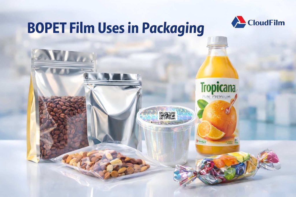 BOPET Film for Packaging | CloudFilm Polyester Film