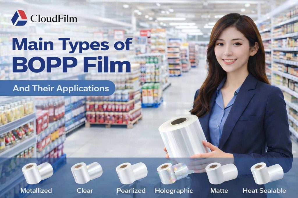 Types of BOPP Film & Uses | CloudFilm Packaging