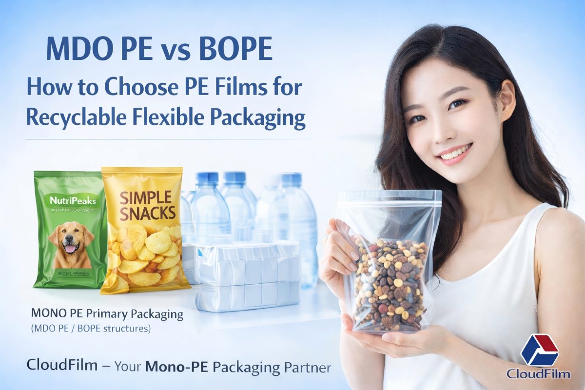 MDO PE vs BOPE: How to Choose PE Films | CloudFilm