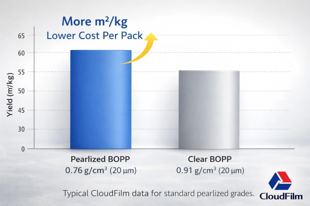 BOPP Pearlized Film Density: Key Guide & Tips - CloudFilm