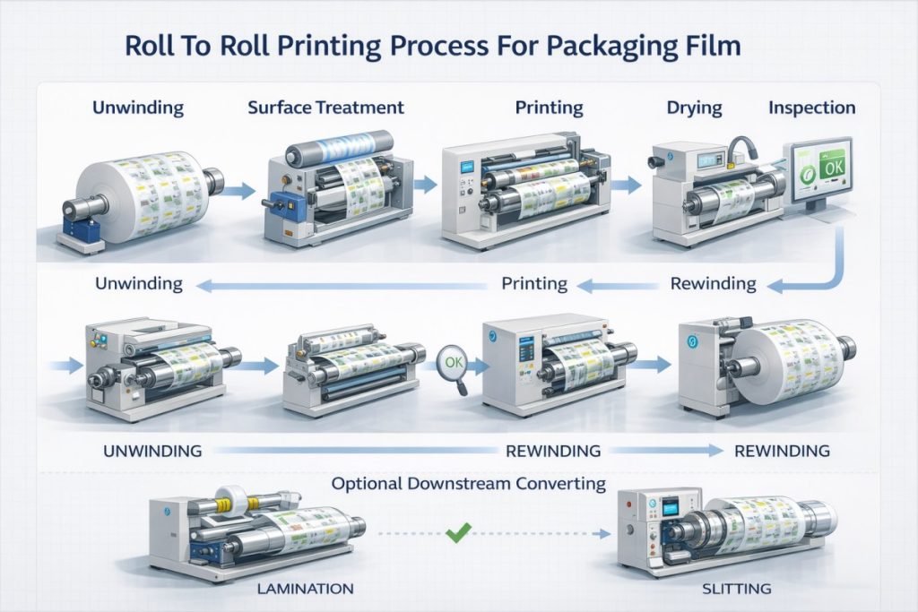 What Is Roll To Roll Printing? Flexible Packaging Guide