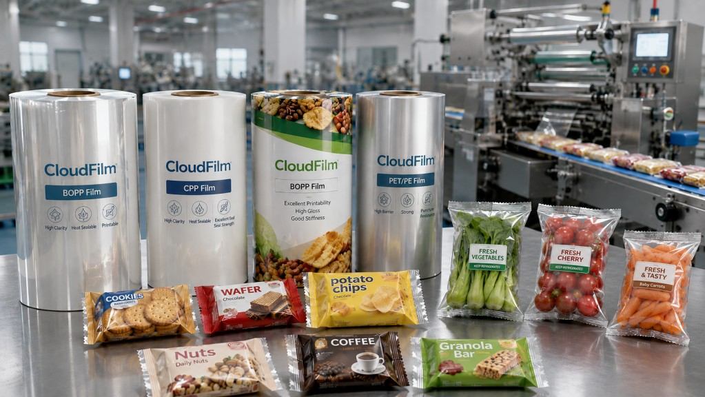 Flow Packaging Film Supplier For Food Packaging Lines - CloudFilm