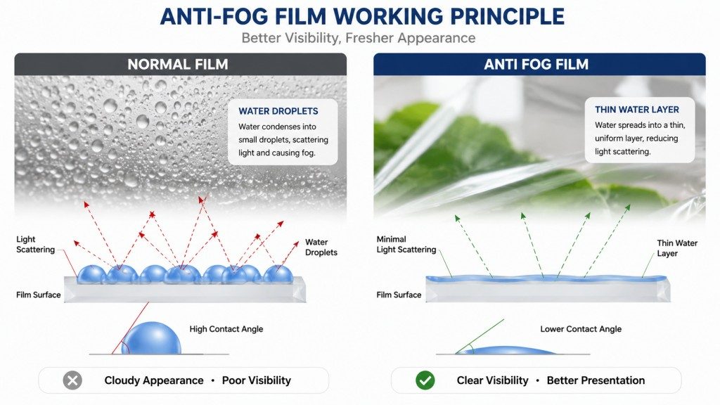 How Does Anti Fog Film Work? Food Packaging Guide - CloudFilm